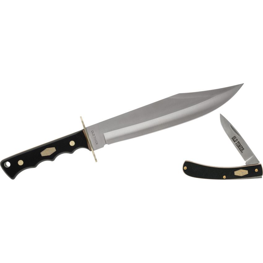 Schrade P1188054 OT Bowie Knife & Folder - Knife Country, USA